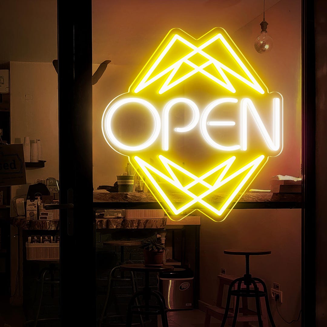 Open Sign by Neonartisans, Neon LED Open Sign for Business Window With ...