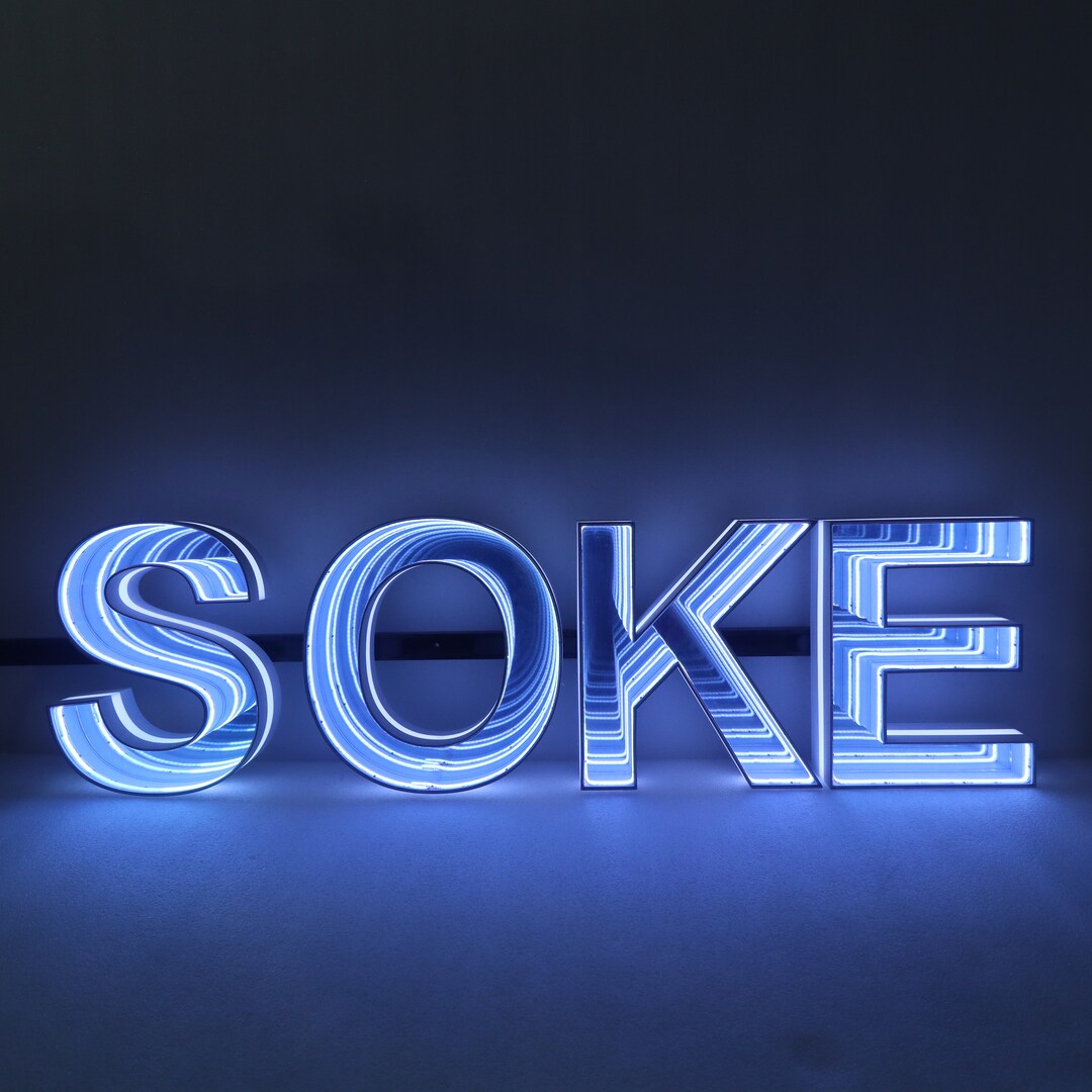 Infinity Mirror Sign,custom Mirror Neon Sign,light up Letter,infinity ...