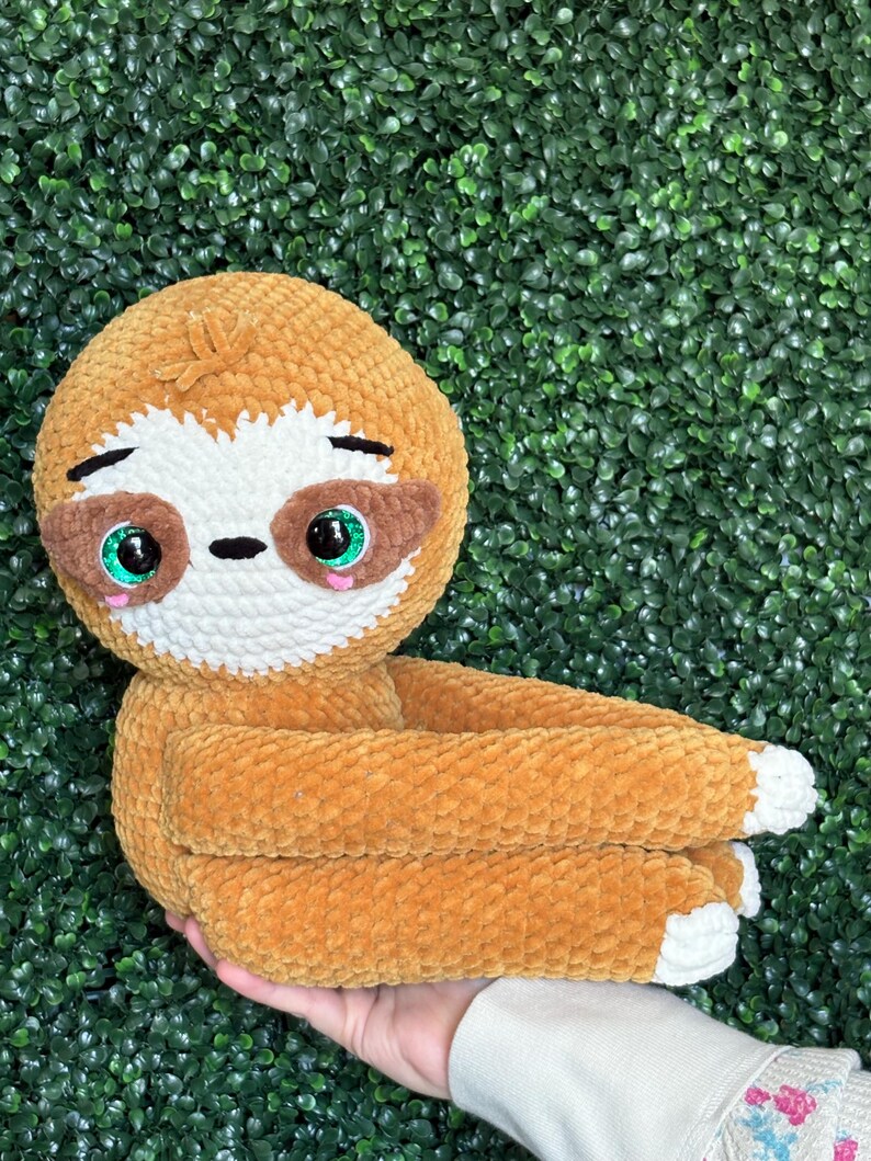 Crochet Sloth Plushie - Etsy