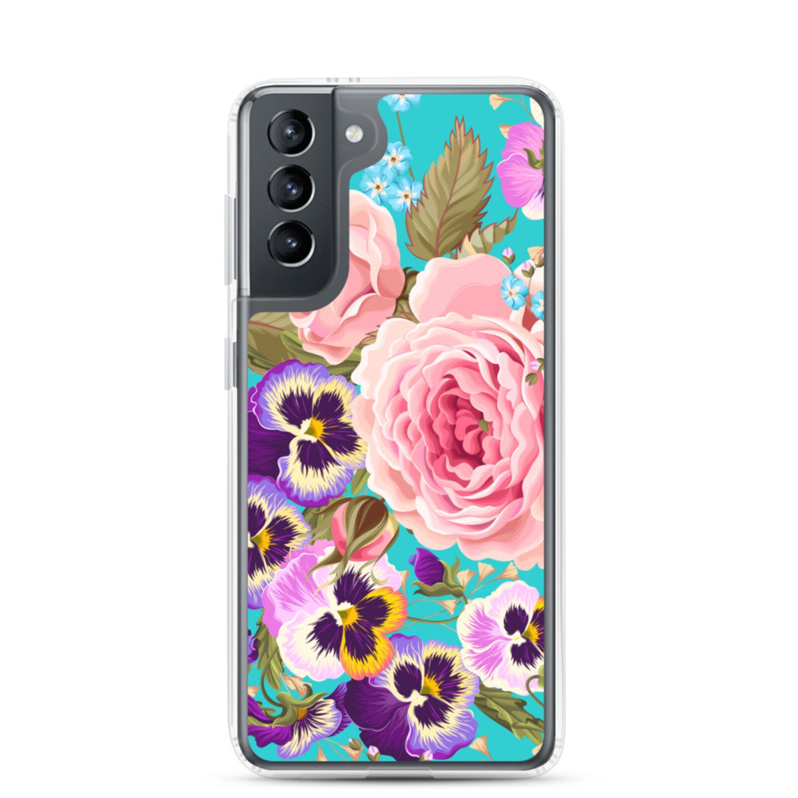 Samsung Galaxy Case Flowers / Phone Case / Samsung Cover / - Etsy