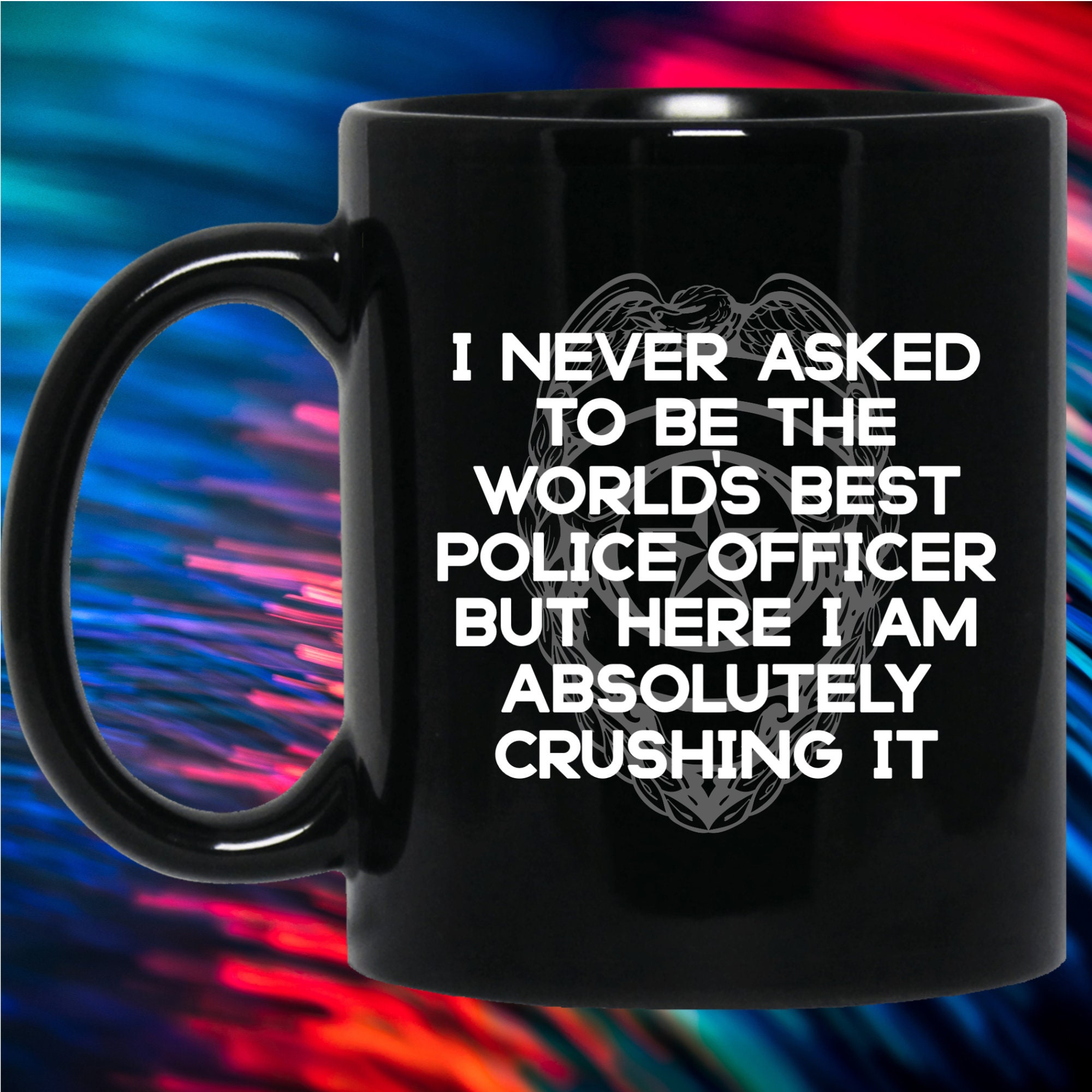 Personalized World's Best Police Officer Lieutenant Sergeant Captain ...