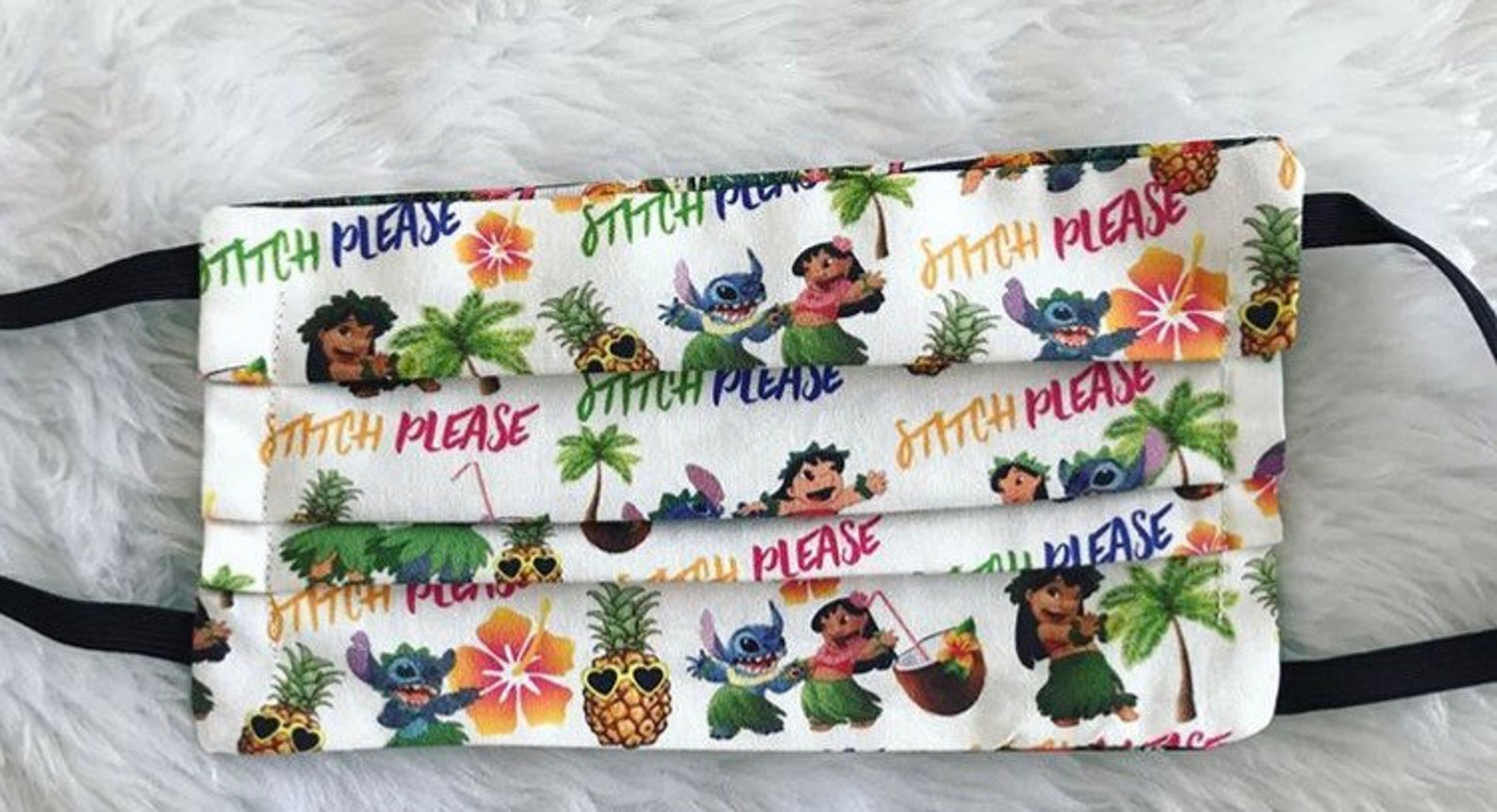 STITCH PLEASE. Lilo and Stitch Fat Quarter Fabric - Etsy
