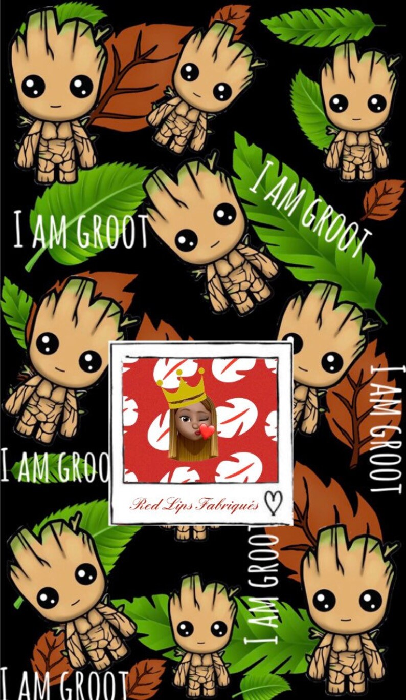 GROOT cotton fabric | Etsy