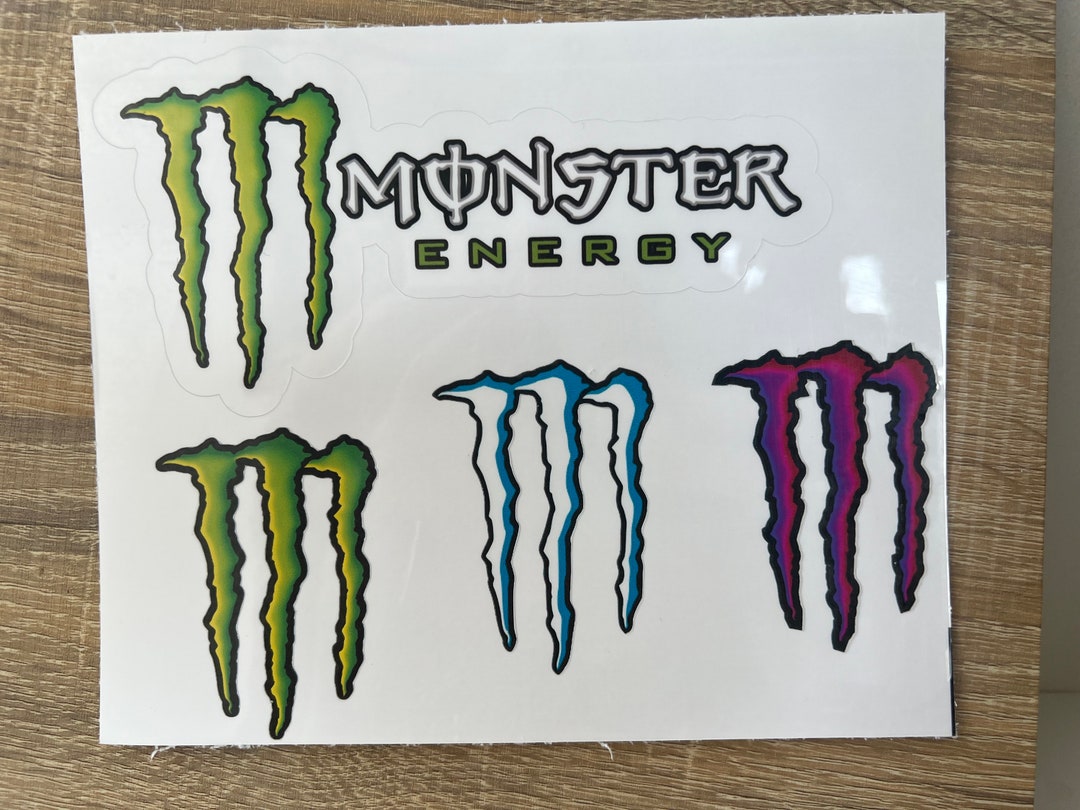 Monster Energy Stickers - Etsy