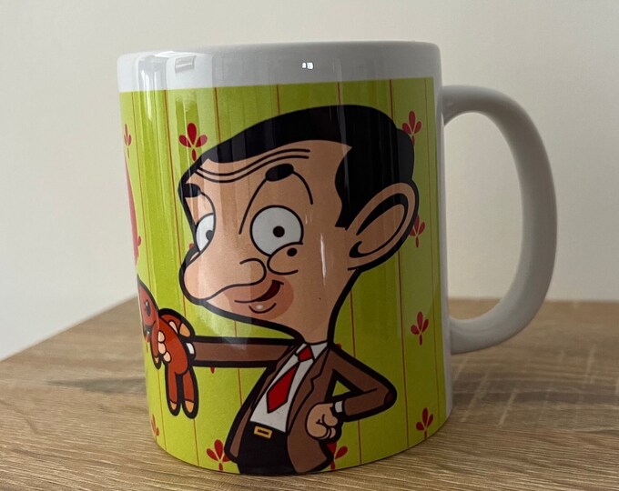 Mr Bean Inspired Mug - Etsy UK