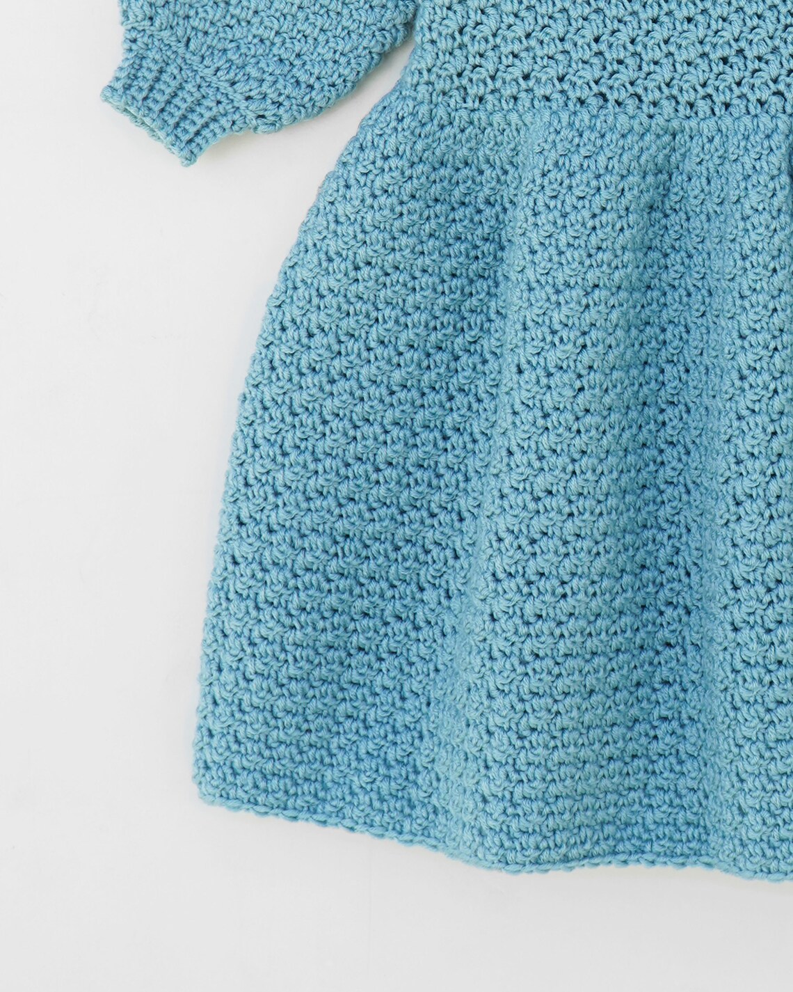 Easy Crochet Baby Dress Pattern Kids Crochet Dress Beginner - Etsy