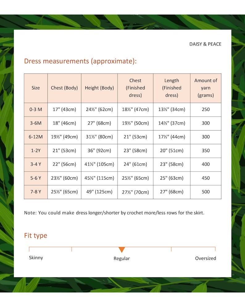 Easy Crochet Baby Dress Pattern: Kids Sizes to 8 Years (english) - Etsy