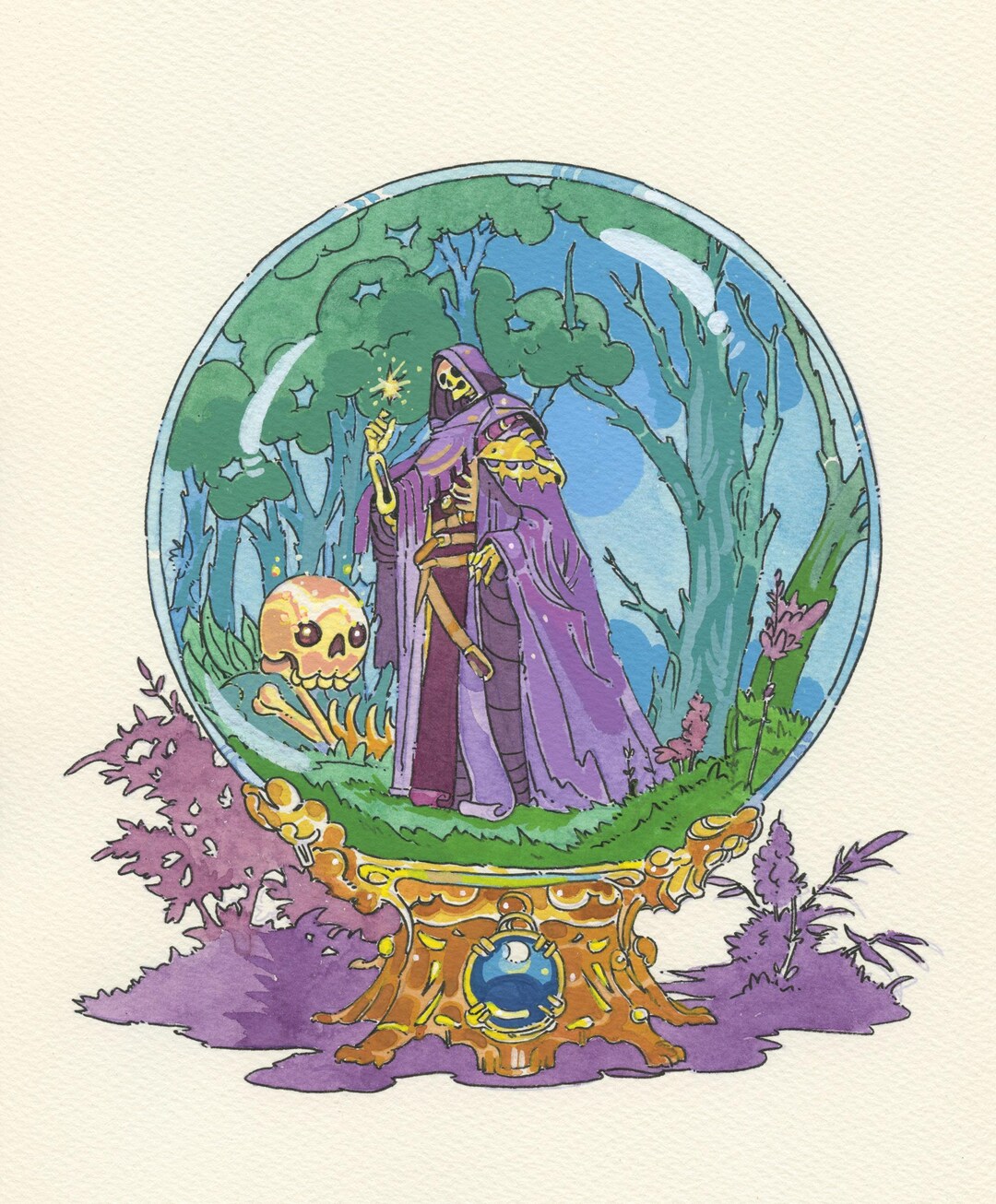 The Seer Print - Etsy