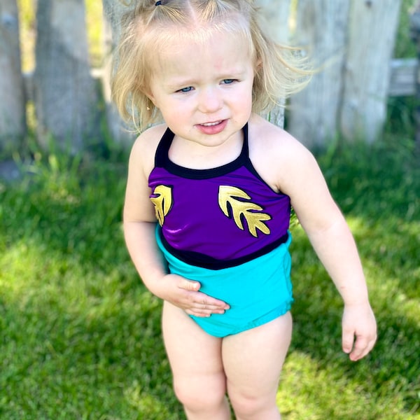 Frozen Swimsuit - Etsy
