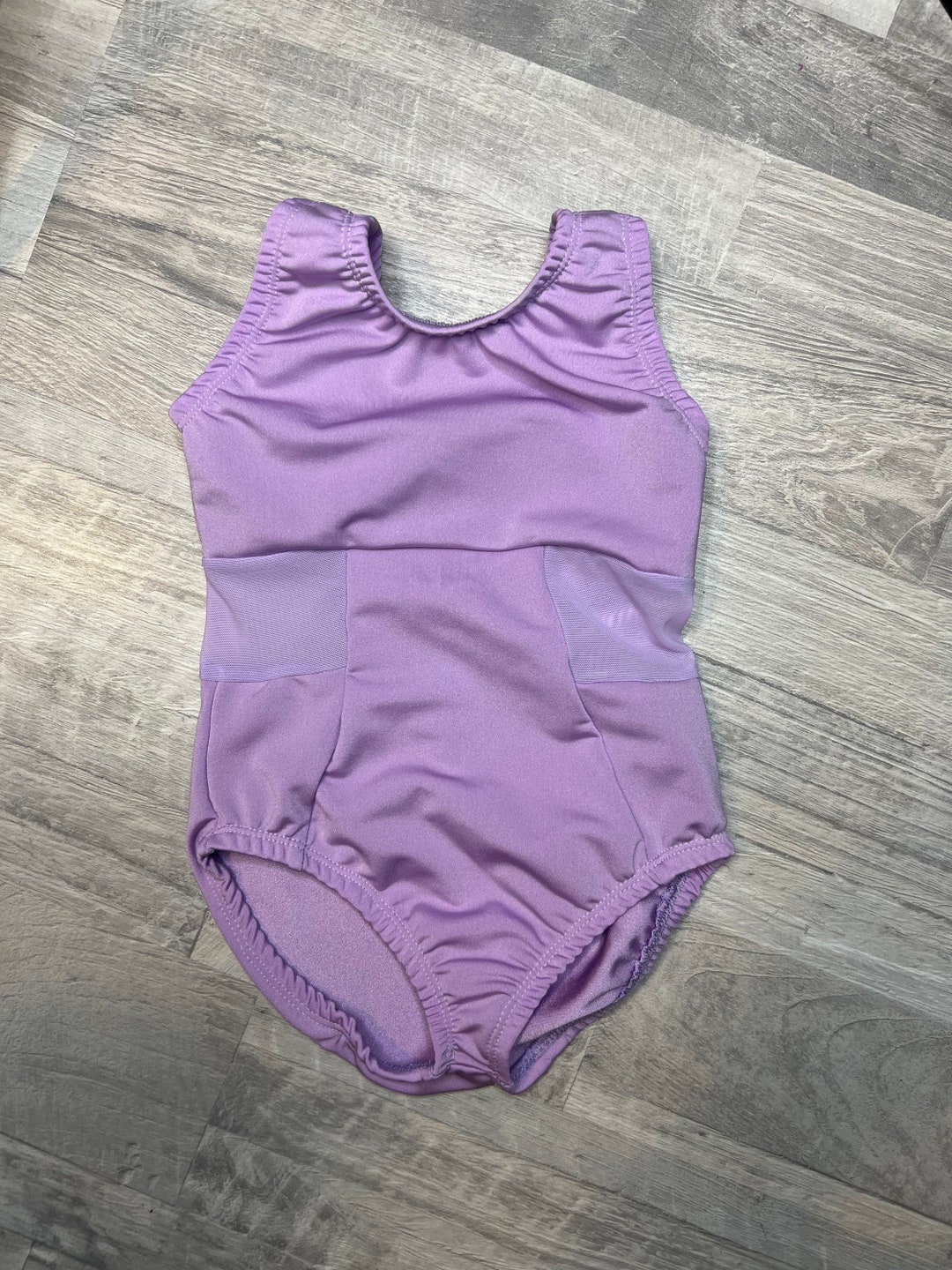 Mesh Detail Leotard/swimsuit / Tumbling/ Active Wear for Kids/ Dance ...
