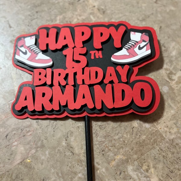 Nike Cake Topper - Etsy