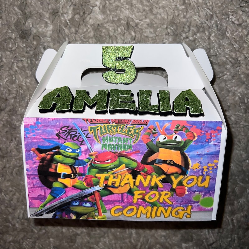 Ninja Turtle Favors - Etsy