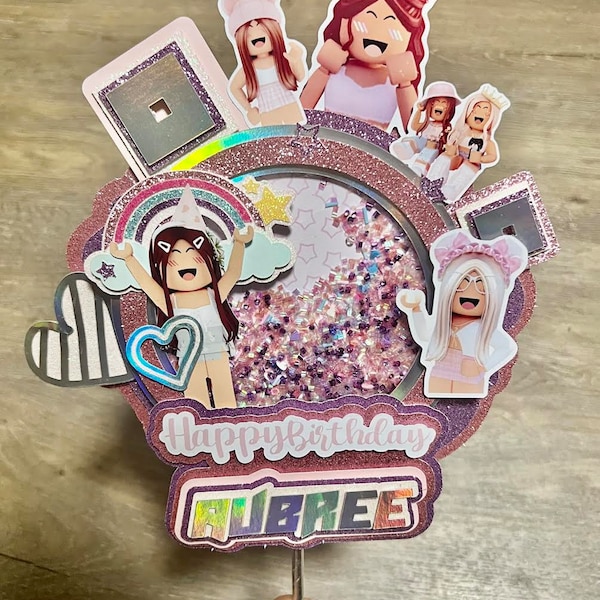 Roblox Cake Topper - Etsy