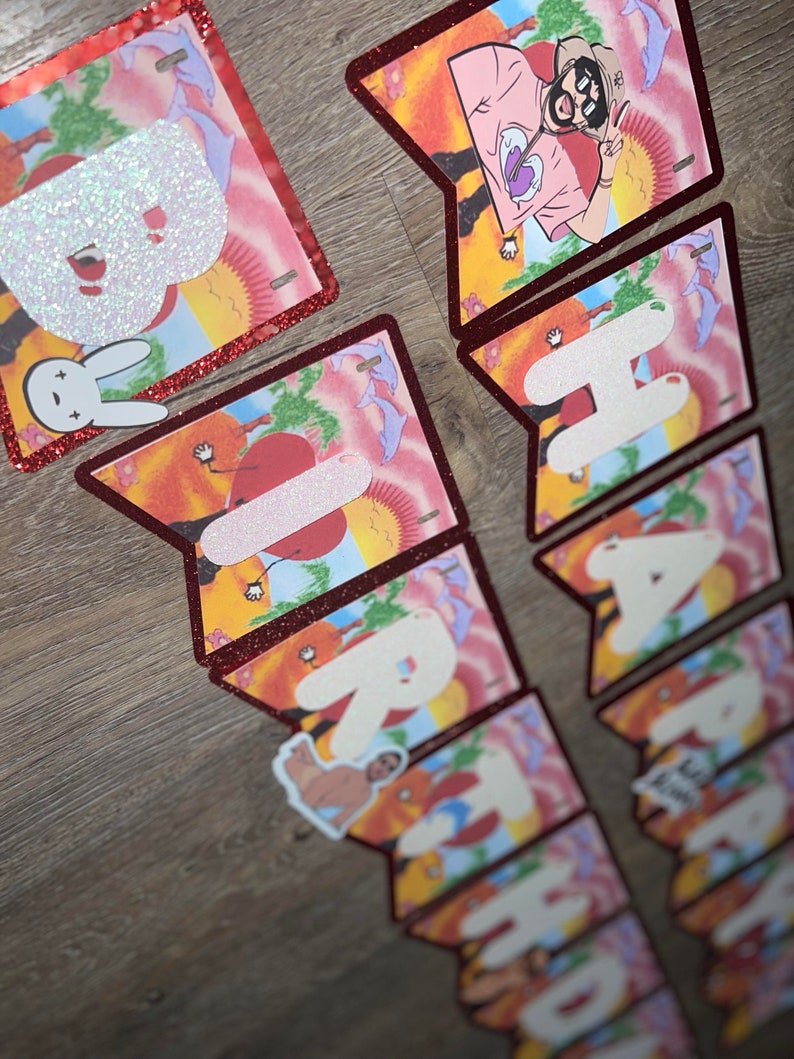 Bad Bunny Bad Bunny Decor Bad Bunny Birthday bad Bunny - Etsy