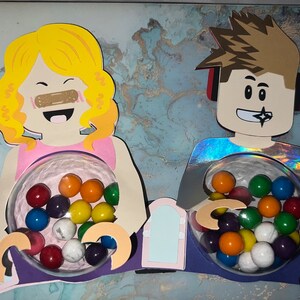 Roblox-candy Holder- Roblox Party Favor- Roblox Party- - Etsy