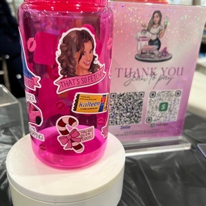 Mean Girls Burn Book Libby / Beer Can Glass and Halloween Addition Burn Book - Etsy