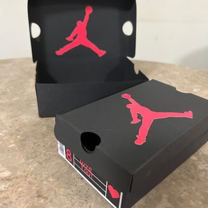 3 Count Mini Sneaker Shoe Box, Shoe Boxes, Sneaker Gift Box, Mini Shoe ...