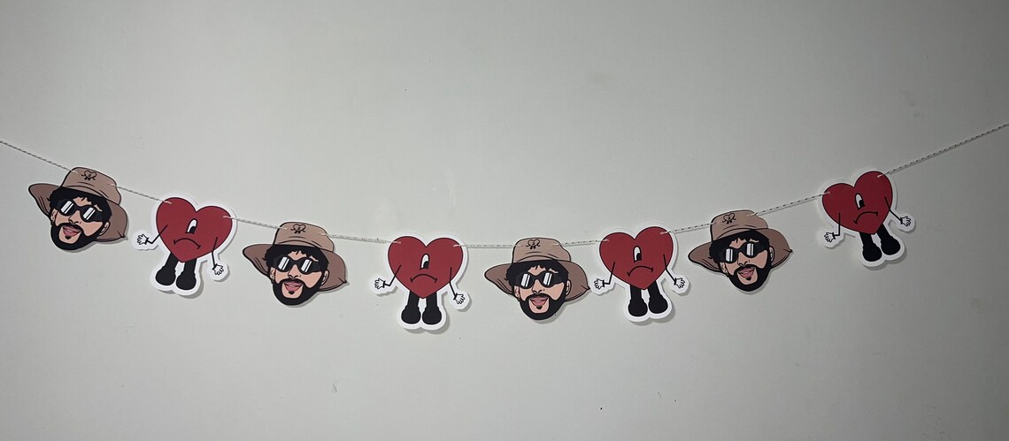 Bad Bunny Bad Bunny Decor Bad Bunny Birthday bad Bunny - Etsy