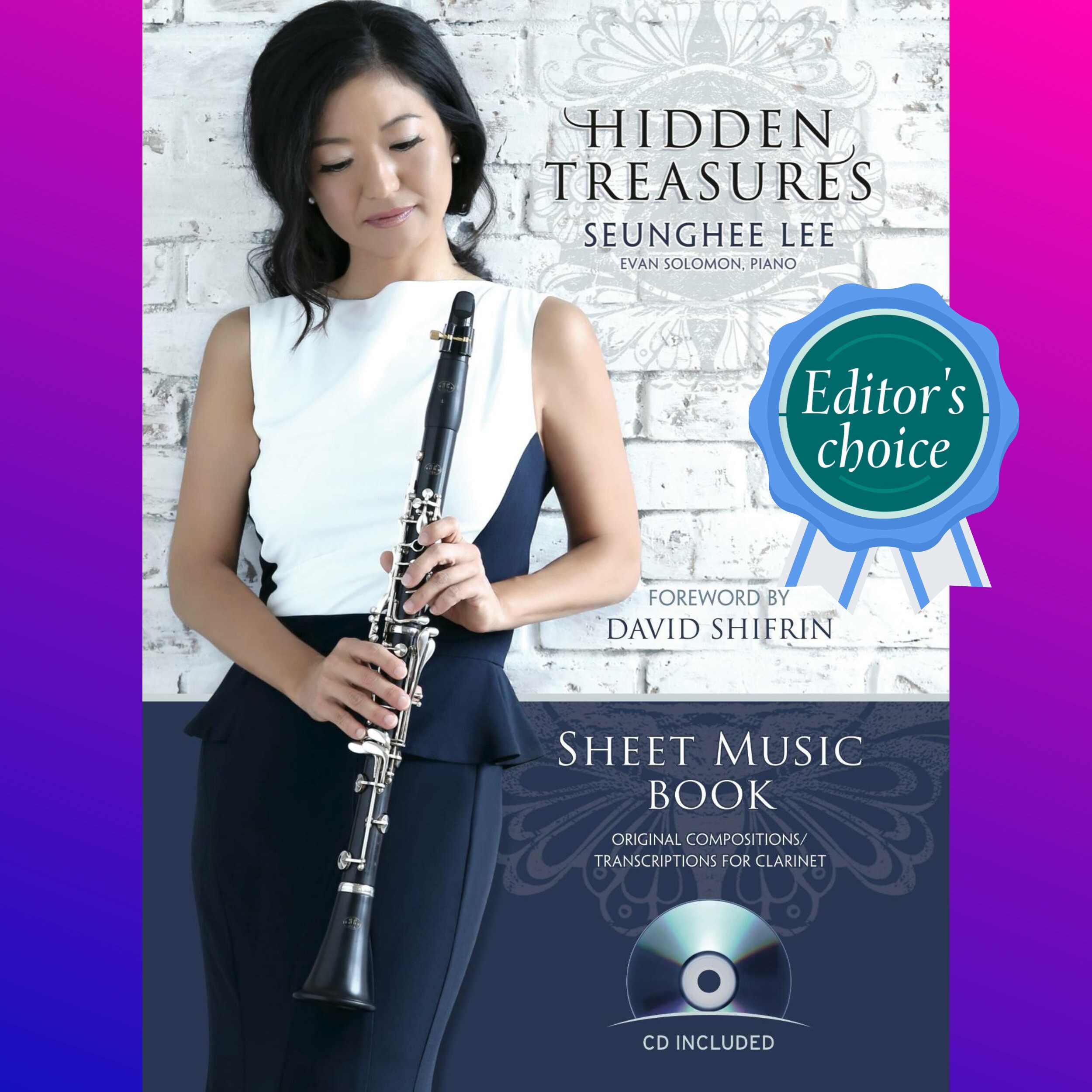 Hidden Treasures Sheet Music Songbook for Clarinet and Piano (CD ...