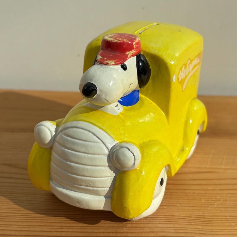 Snoopy Money Boxes - Etsy UK