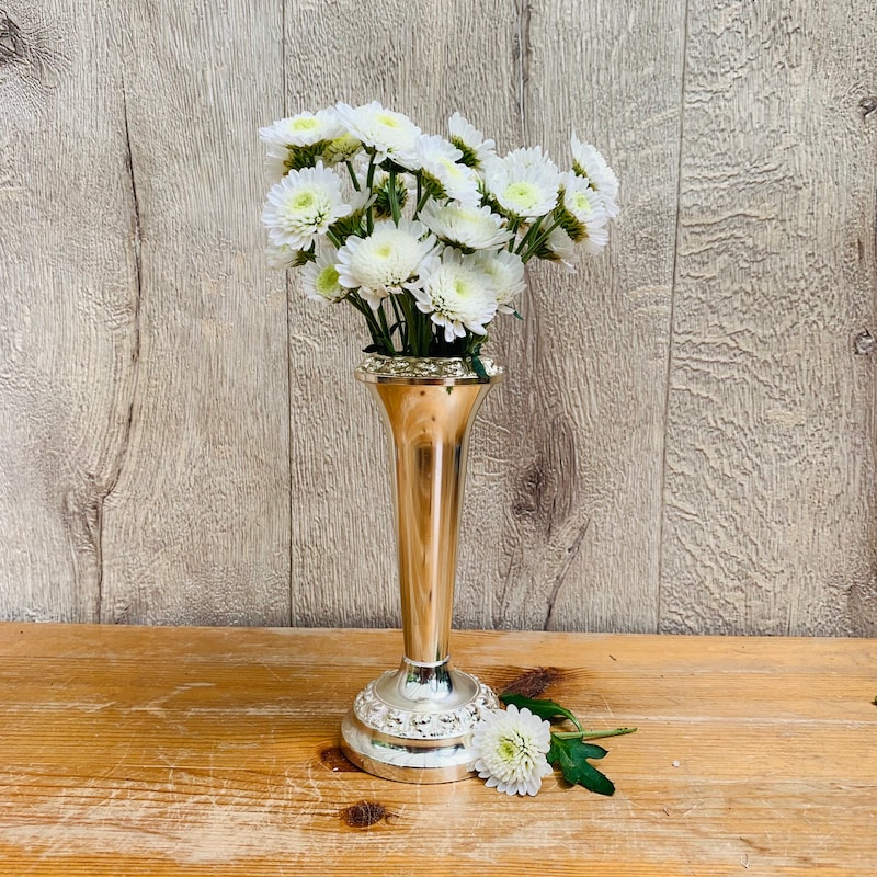 Silver Plated Vases - Etsy
