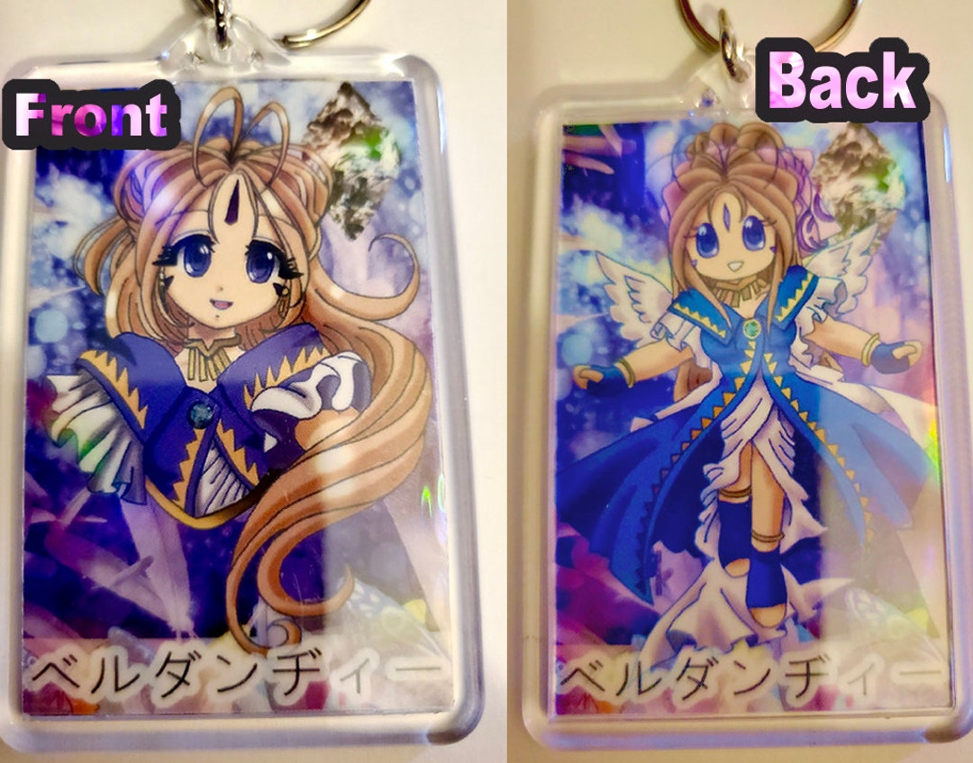 Ah! My Goddess! Belldandy Double-sided Holo Keychain - Etsy