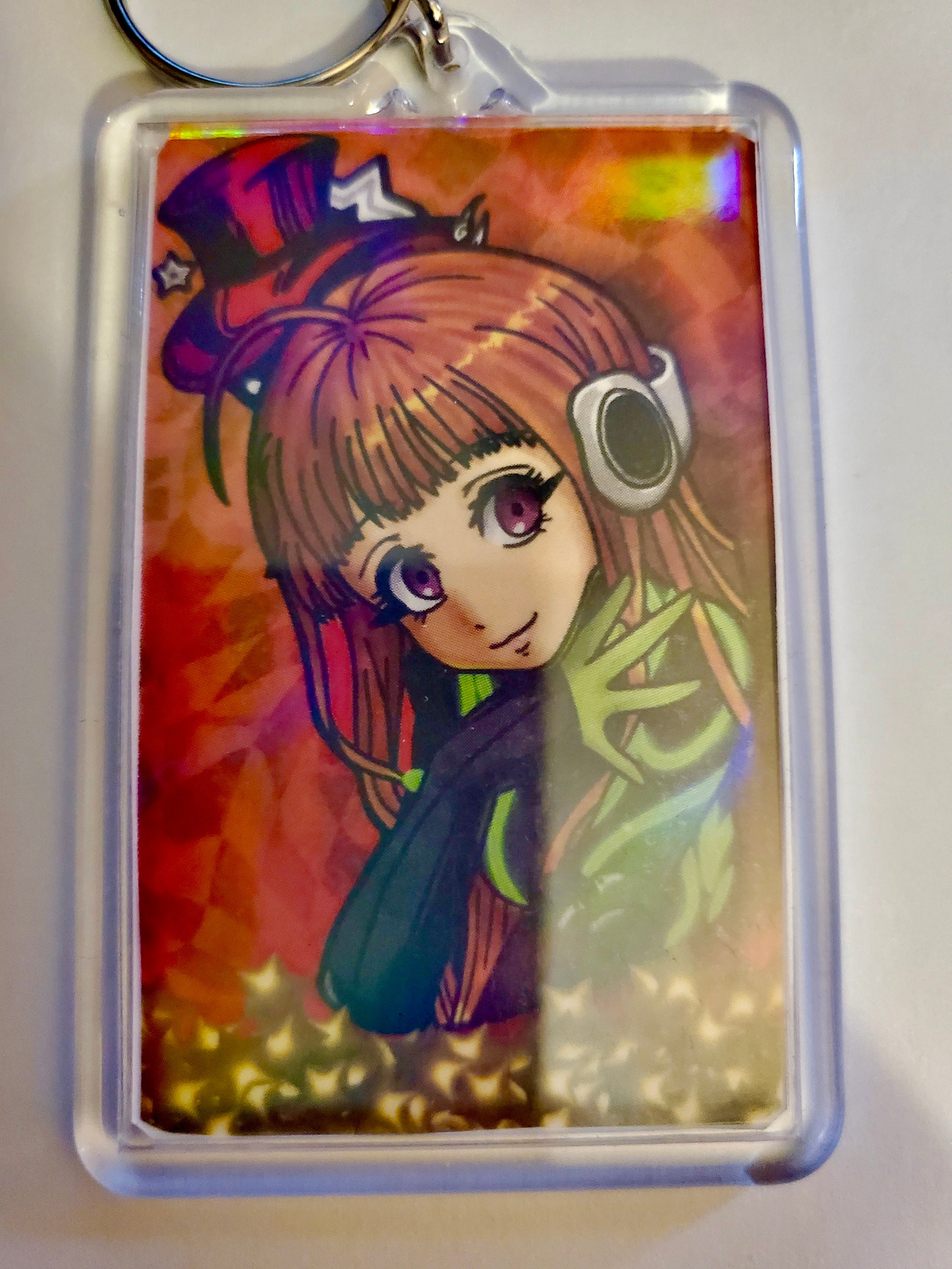 Persona 5 Futaba Sakura/oracle Double-sided Holo Keychain - Etsy