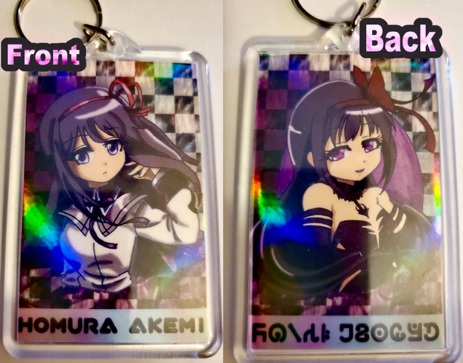 Puella Magi Madoka Magica: Homura Akemi / Devil Homura Double-sided ...