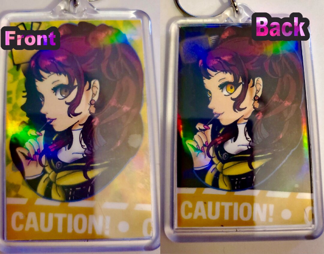 Persona 4 Rise Kujikawa and Shadow Rise Keychain - Etsy