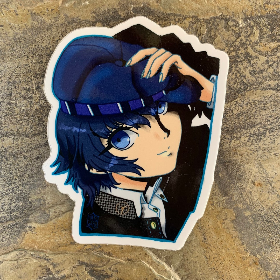 3 Inch Shin Megami Tensei Persona 4 Vinyl Sticker Naoto, Waterproof - Etsy