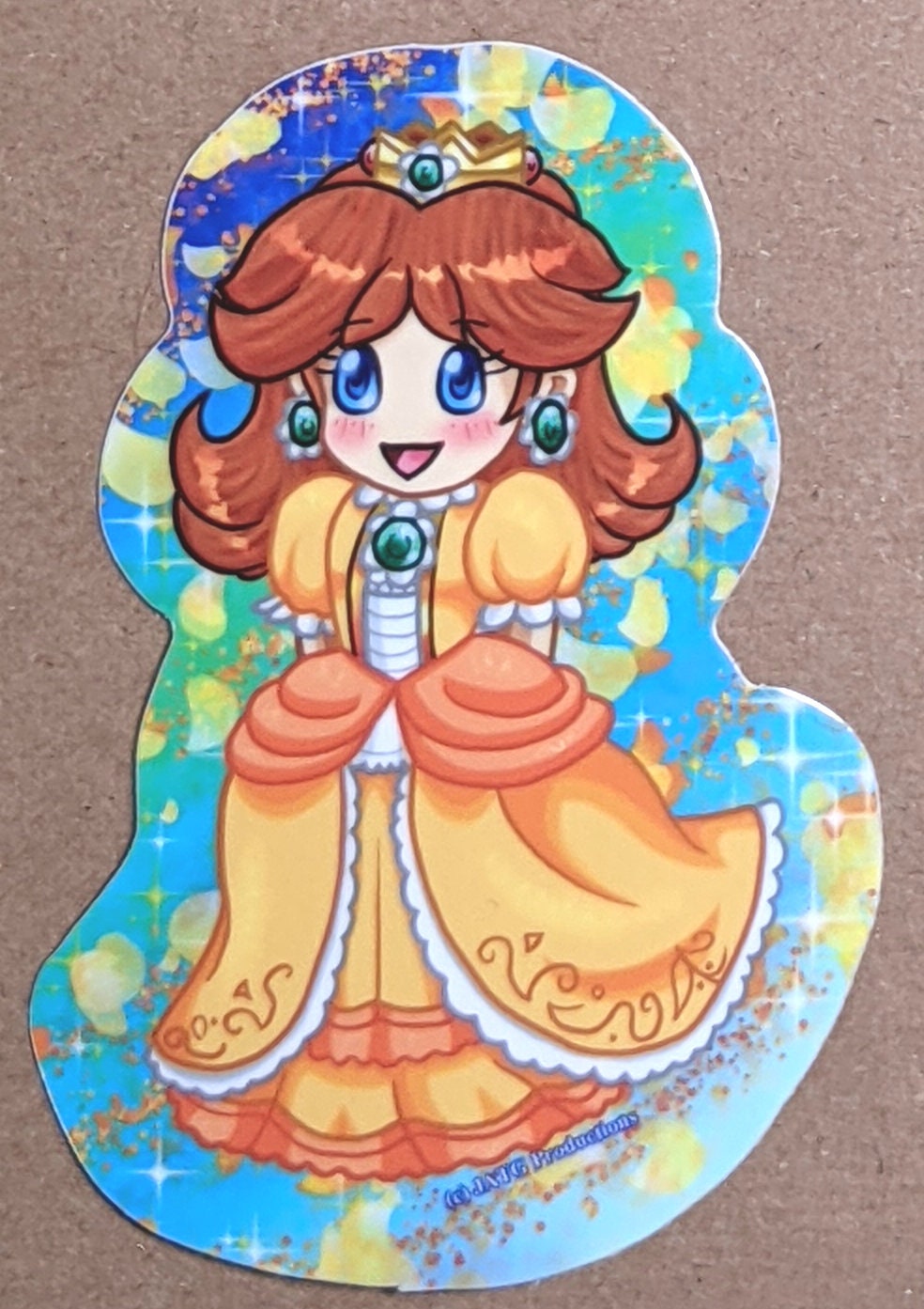 Vinyl Waterproof Super Mario Princess Stickers - Etsy