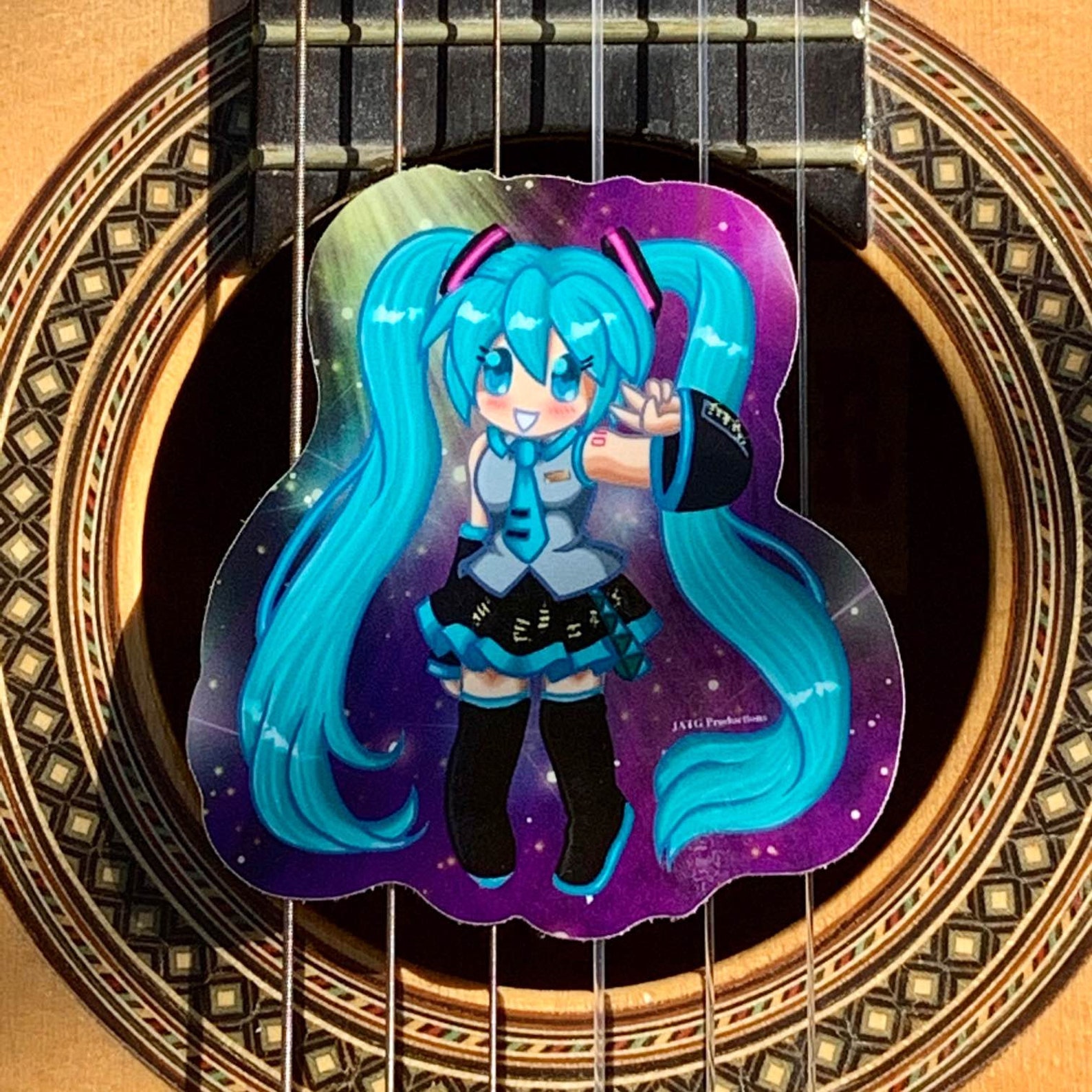 3 Inch Vinyl Hatsune Miku 初音ミク Sticker, Waterproof - Etsy