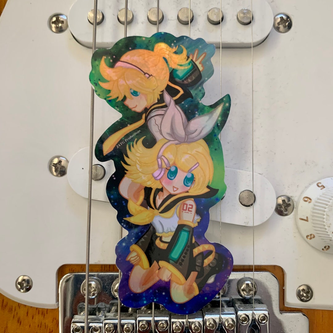 3 Inch Vinyl Holo Kagamine Rin & Len 鏡音リン・レン Sticker, Waterproof - Etsy