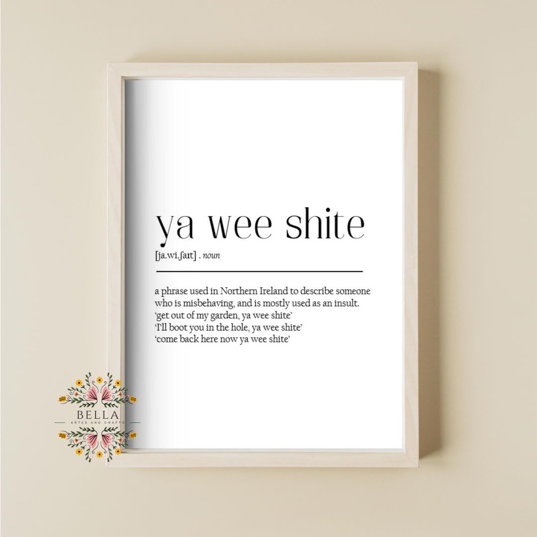 Irish Gift, Wall Art Print for Home, Funny Irish Saying, Irish Birthday ...