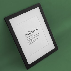 Múinteoir Irish Definition Print, Teacher Wall Art, Irish Gift for ...