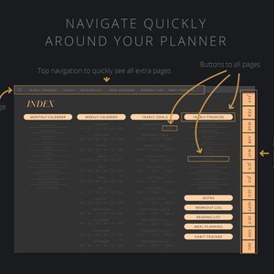 2024 All in One Ultimate Digital Planner, Monthly & Daily Planner ...