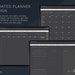 Ultimate Digital Planner, Dark Mode Version | Life Planner, Undated ...