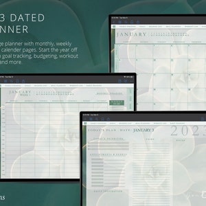 2023 Ultimate Digital Planner: Succulent | Dated Planner | Notability ...