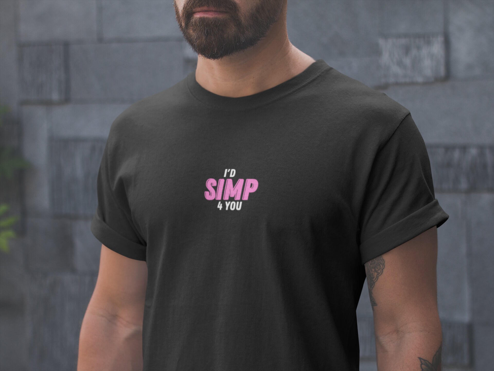 SIMP T-shirt I'D SIMP 4 YOU Unisex T-shirt - Etsy UK