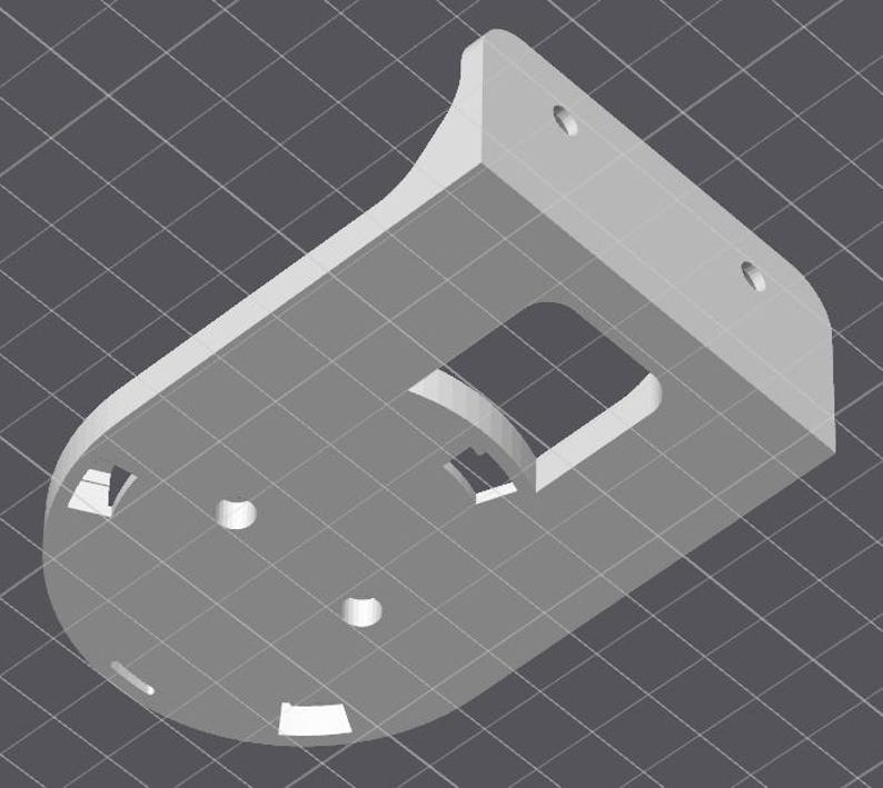 DIGITAL STL FILE for 90 Degree Base for Ring Indoor/outdoor Pan-tilt ...