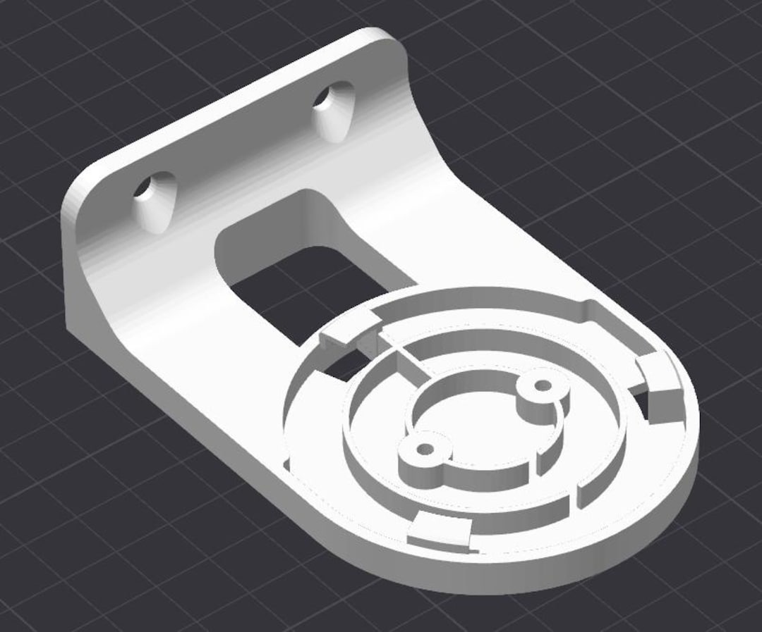 DIGITAL STL FILE for 90 Degree Base for Ring Indoor/outdoor Pan-tilt ...
