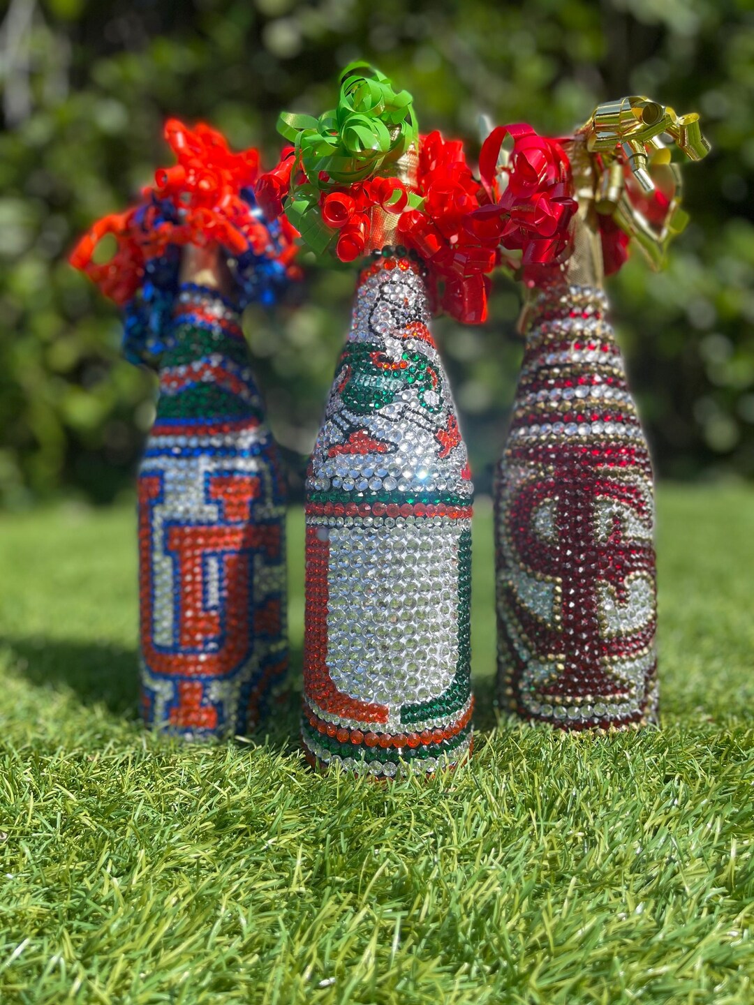 College Bottles Bling ONE Design of Your Choice. Bottles Are Fully ...
