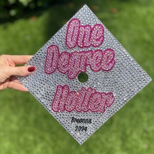 Custom Sparkly Rhinestoned Grad Caps! Design Your Grad Cap With ANY ...
