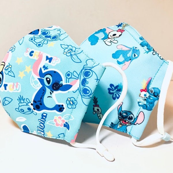 Stitch Face Mask - Etsy