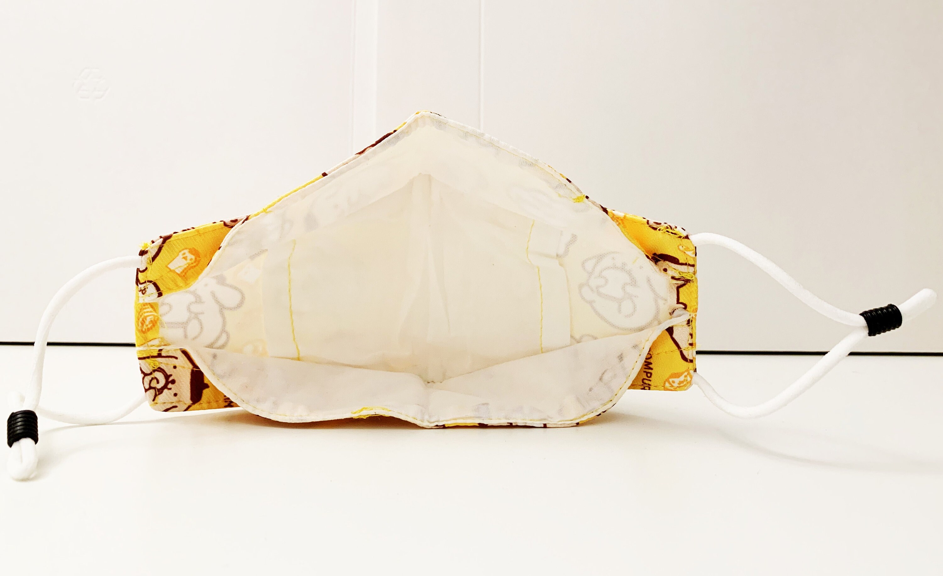 Pompompurin Face Mask for Kids/Adults/Filter pocket Nose | Etsy