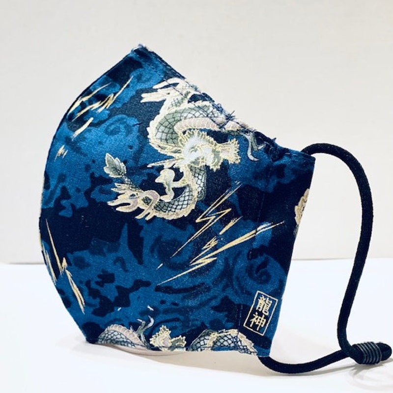 Dragon Face Mask - Etsy