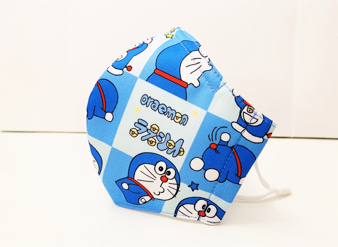 Doraemon Face Mask for Kids and Adults / Filter Pocket Nose - Etsy
