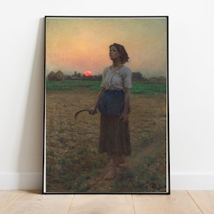 The Song of the Lark by Jules Breton, Art Reproduction, Famous Painting ...