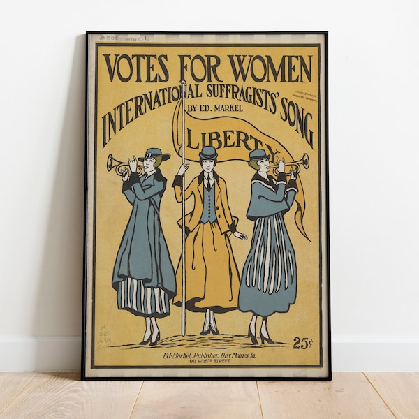 Feminist Poster - Etsy