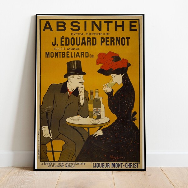 Vintage Absinthe Poster - Etsy